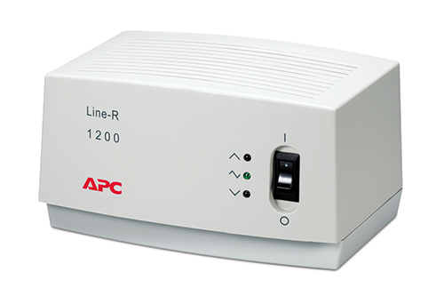 APC LINE-R 1200VA AUTOMATIC VOLTAGE REGULATOR, SCHUKO OUTLETS, 230V ...