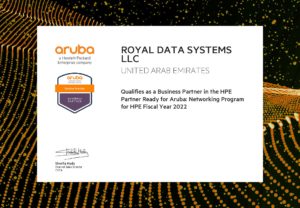 HPE Aruba Certificate