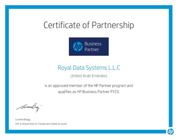 Authorized Partner - Certificates | Dell EMC Partner in Dubai UAE